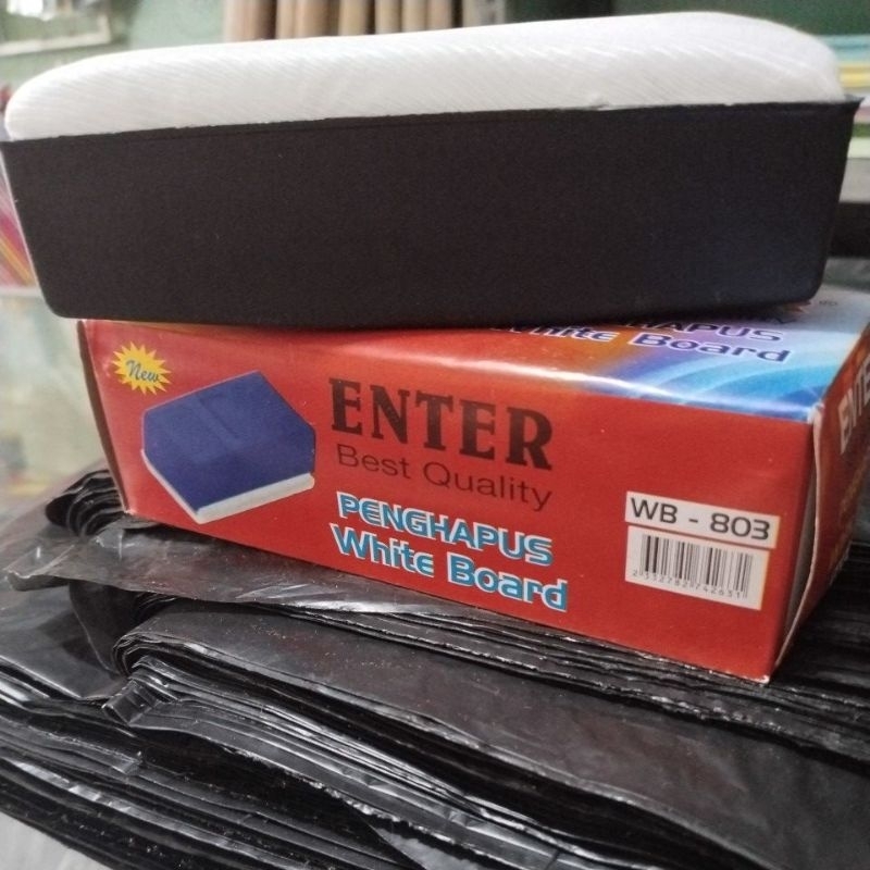 Jual PENGHAPUS PAPAN TULIS WHITEBOARD UKURAN BESAR MERK ENTER | Shopee ...