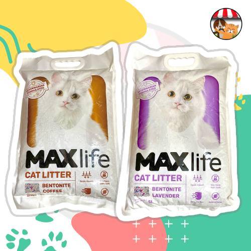 Jual Pasir Maxlife 5ltr Cat Litter - Pasir Kucing Gumpal Wangi Max Life ...