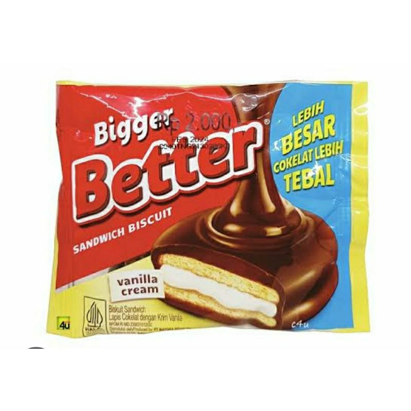 Jual Better Sandwich Biscuit ( 10pcs ) | Shopee Indonesia