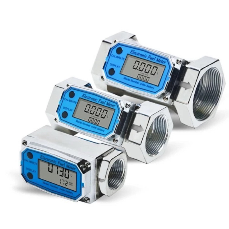 Jual Turbine Flow Meter 3 Inch Digital Water 3 Inci Fuel Solar NPT WG1 3" Diesel WG-1 Air ...