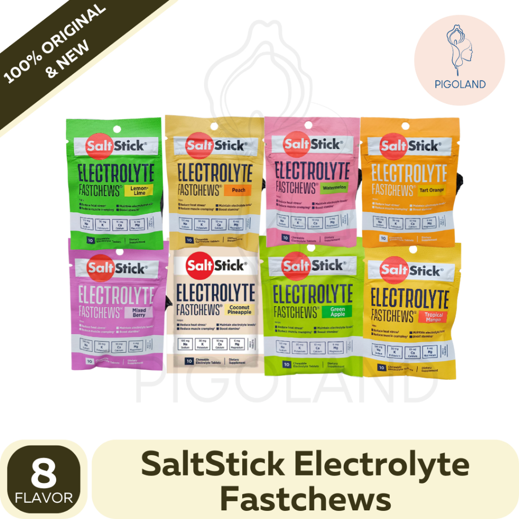 Jual SaltStick Electrolyte Fastchews Salt Stick Sticks Sodium Potassium ...