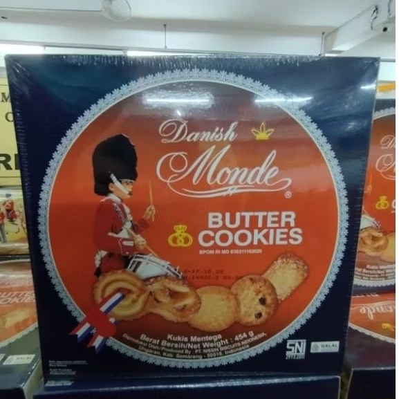 Jual Danish Monde Butter Cookies Kaleng 908 gram | Shopee Indonesia