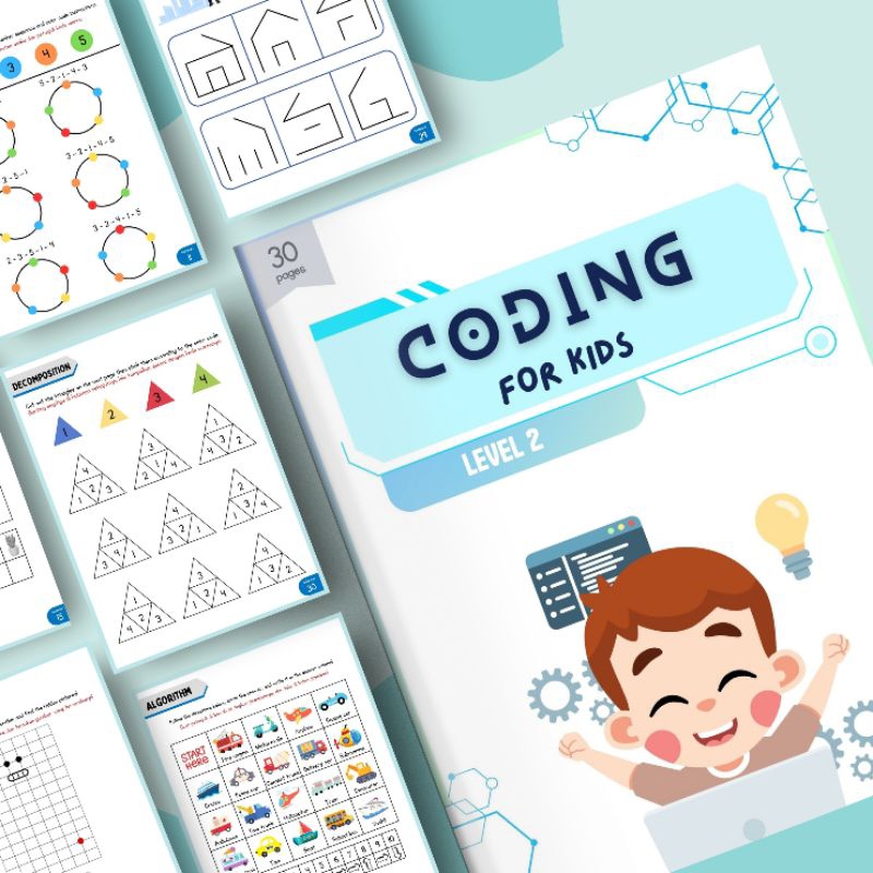 Jual Worksheet Coding For Kids | Shopee Indonesia