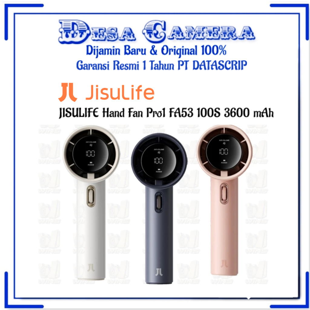 Jual JISULIFE Hand Fan Pro1 FA53 100S 3600 mAh Original | Shopee Indonesia