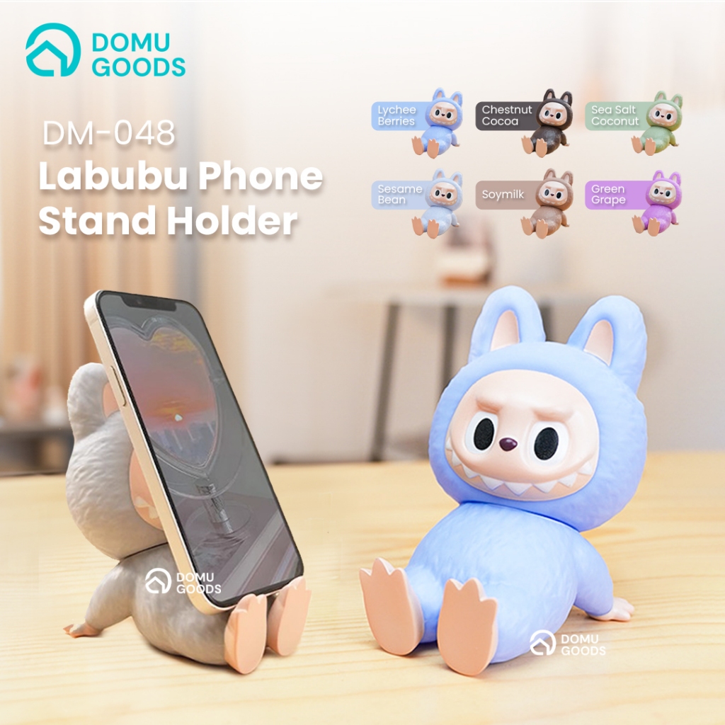 Jual DOMU Lab*bu Phone Holder / Phone Holder Labubu / Figure Toys ...