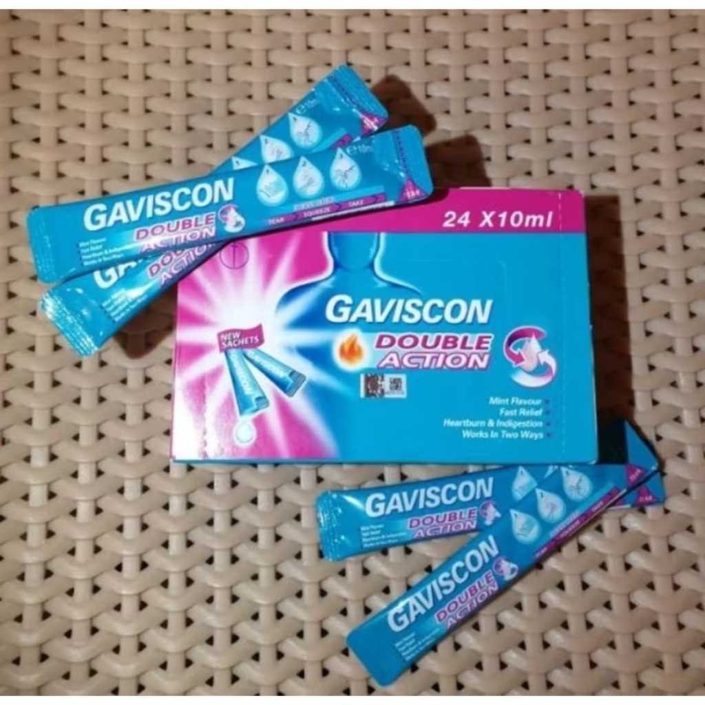 Jual Gaviscon Double Action sachets liquid 10 ml - SACHET | Shopee ...