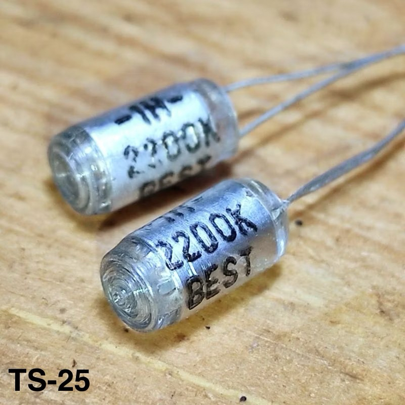 Jual Kapasitor Kertas 2200pf BEST Polystyrene 2.2nf Capacitor 2N2 ...