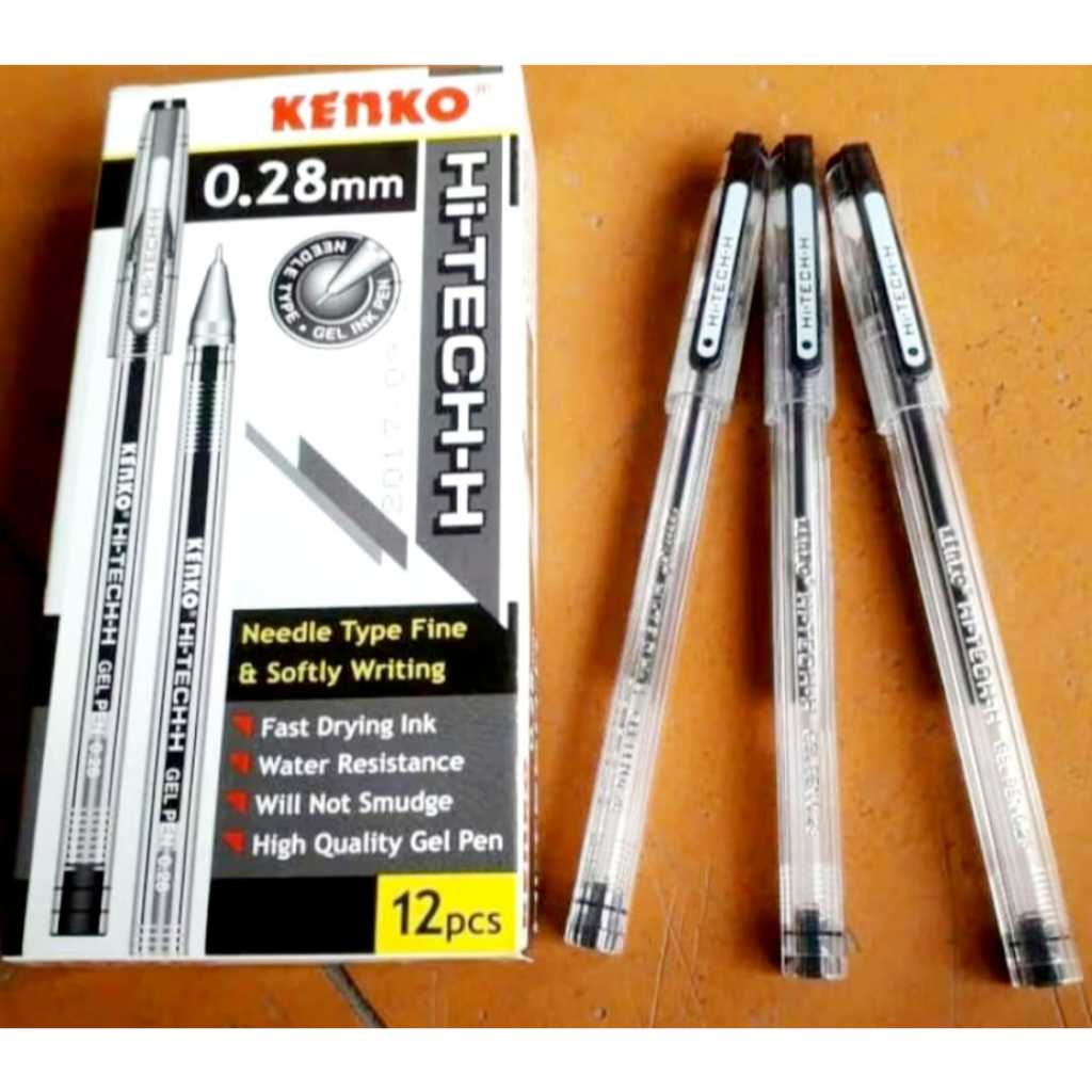 Jual PULPEN KENKO GEL PEN HI-TECH 0,28MM TERMURAH | Shopee Indonesia