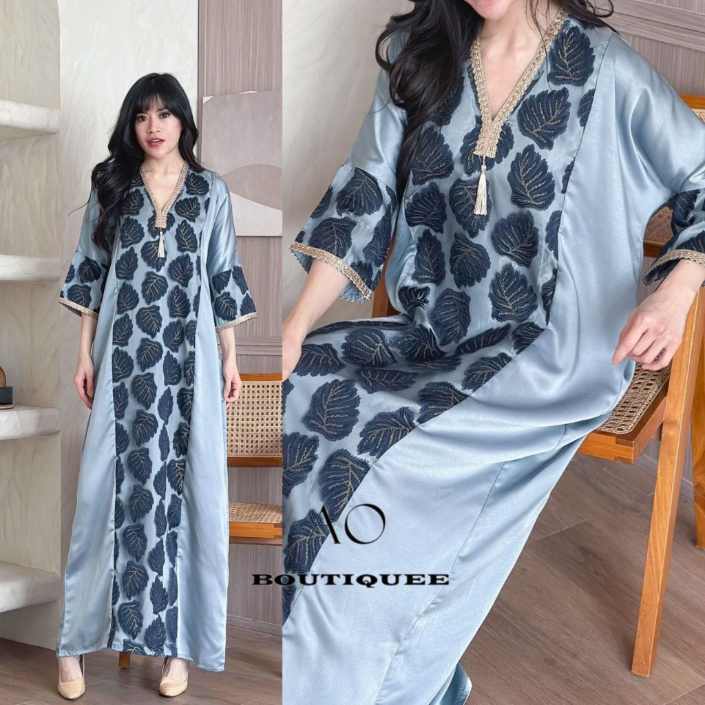 Jual AO BOUTIQUEE - KAFTAN BASMEILEH / kaftan dubai/kaftan saudi/kaftan ...