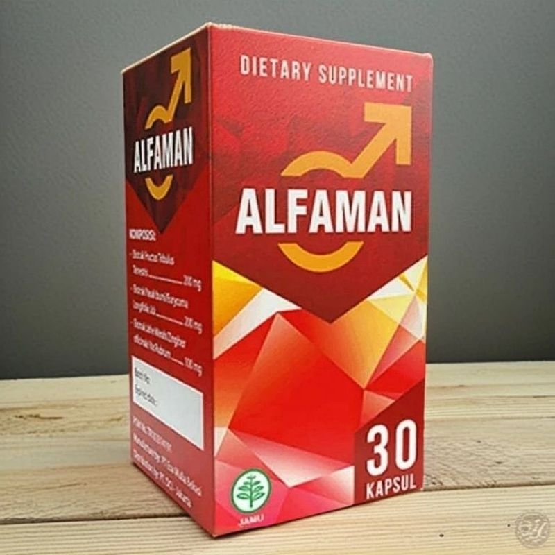 Jual Alfaman Asli Suplemen Penambah Stamina Pria Kuat Tahan Lama ...