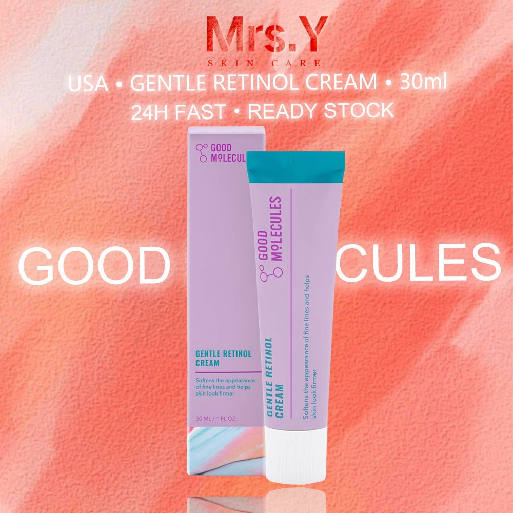 Jual Good Molecules Gentle Retinol Cream 30ml Krim Malam Dengan Retinol ...