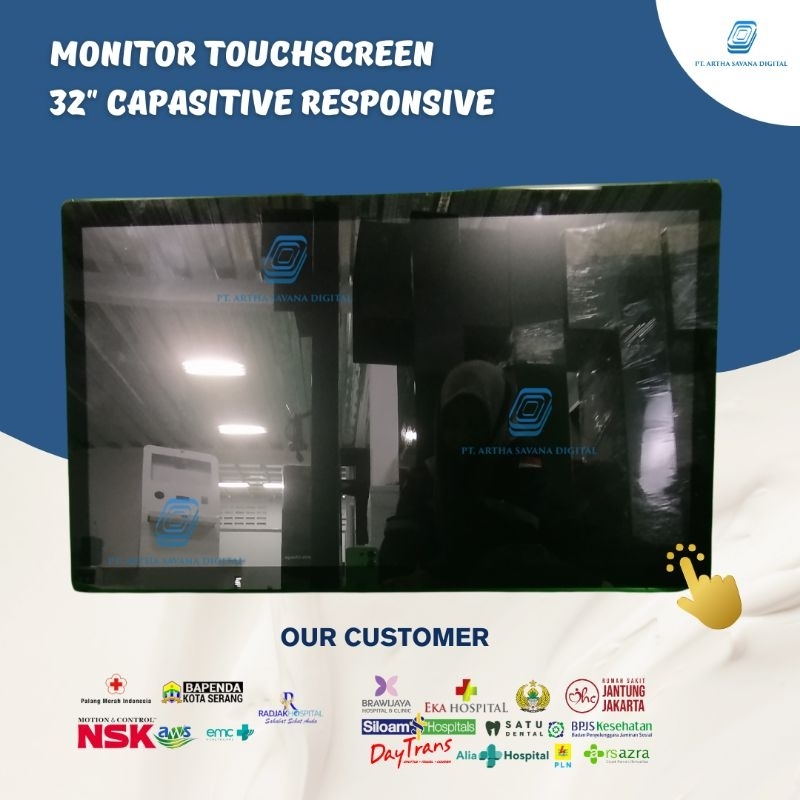 Jual MONITOR LAYAR SENTUH UKURAN 32 INCH UNTUK KEPERLUAN KANTOR ATAU ...