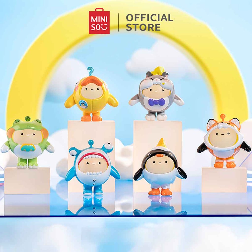 Jual Miniso Blind Box Eggy Party Mini Series Surprise Bag | Shopee ...