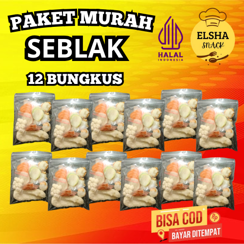 Jual Paket Murah SEBLAK isi 12 Bungkus. pedasnya terasa | Shopee Indonesia