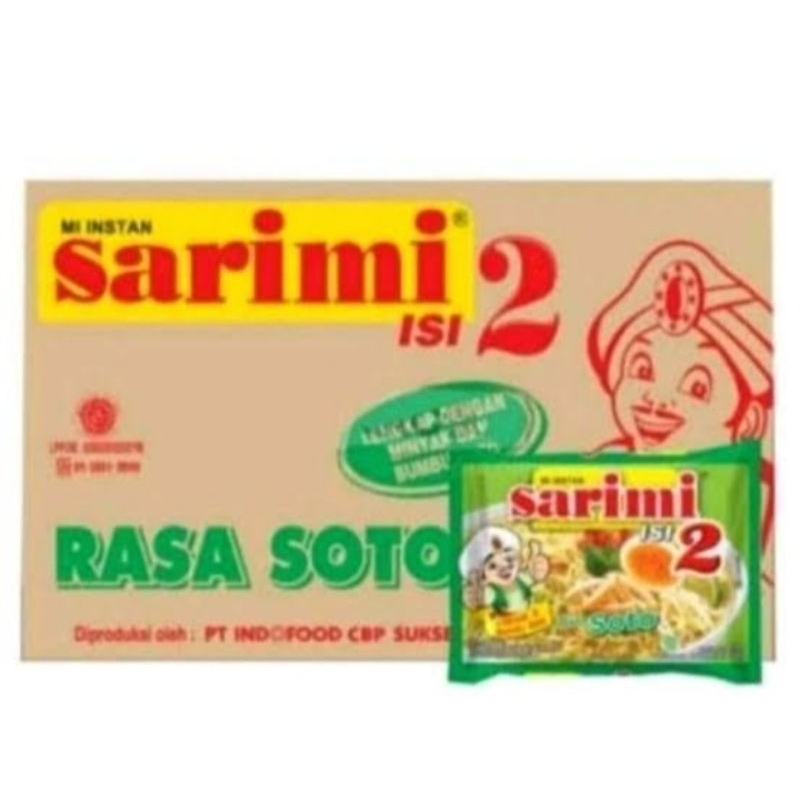 Jual SARIMI ISI 2 RASA SOTO(ISI 24 PCS) | Shopee Indonesia