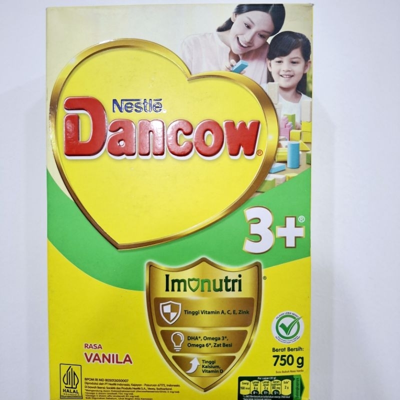 Jual Dancow 3+ Madu/Vanila 750g | Shopee Indonesia