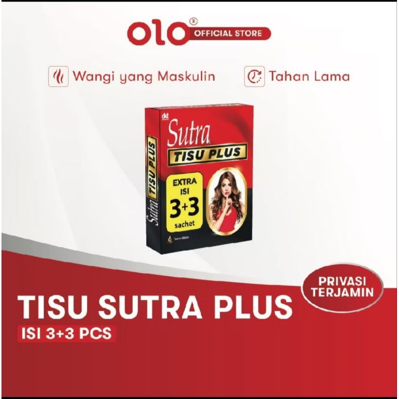 Jual Tisu Sutra Plus 1box isi 3 + 3 Sachet | Shopee Indonesia