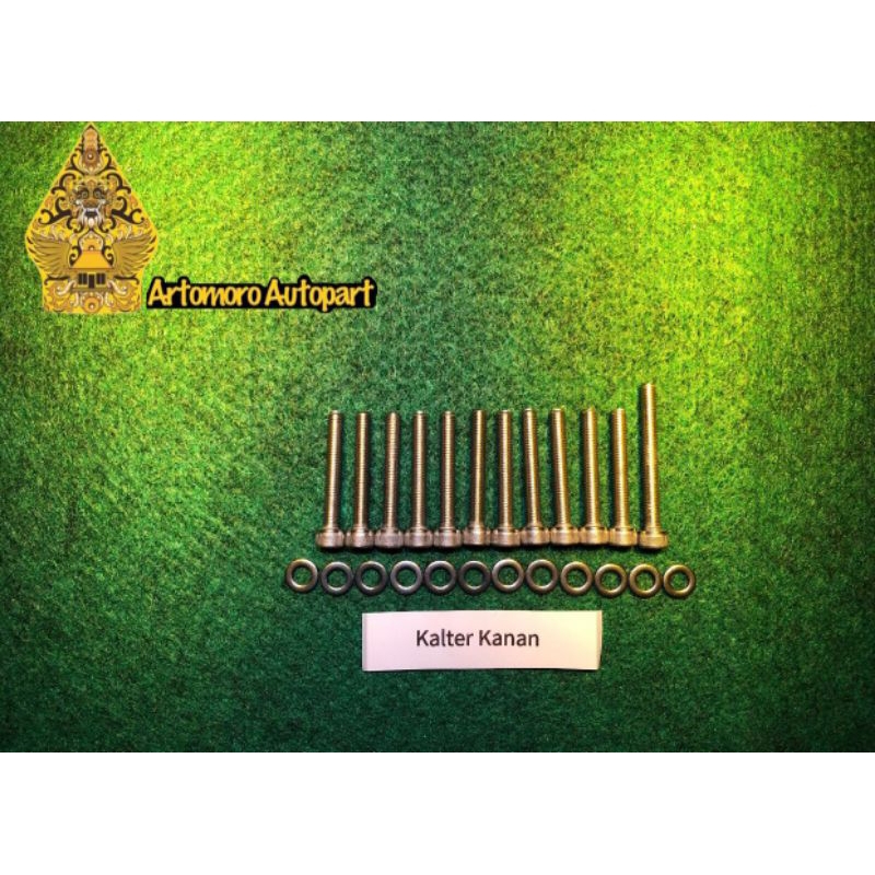 Jual BAUT L STAINLESS MESIN CB, GL, MEGAPRO, TIGER (KALTER KANAN) THE A2-70 SS304 ANTI KARAT ...