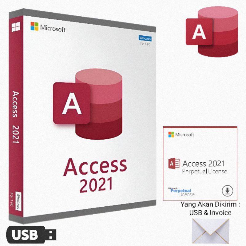 Jual Microsoft Access 2021 Commercial Prepetual Lisensi 1PC (Lifetime) | Shopee Indonesia