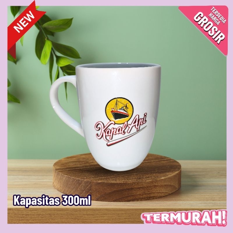 Jual Cangkir Mug Kapal Api | Mug Keramik | Mangkuk Keramik Kapal Api ...