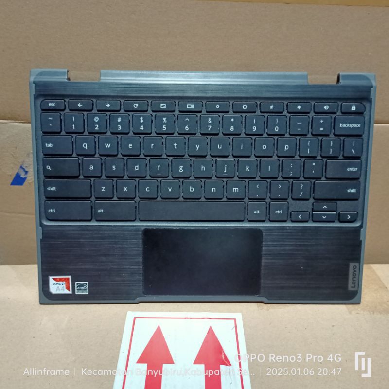 Jual Frame keyboard laptop Lenovo 300e Chromebook 2nd Gen AST NORMAL ...