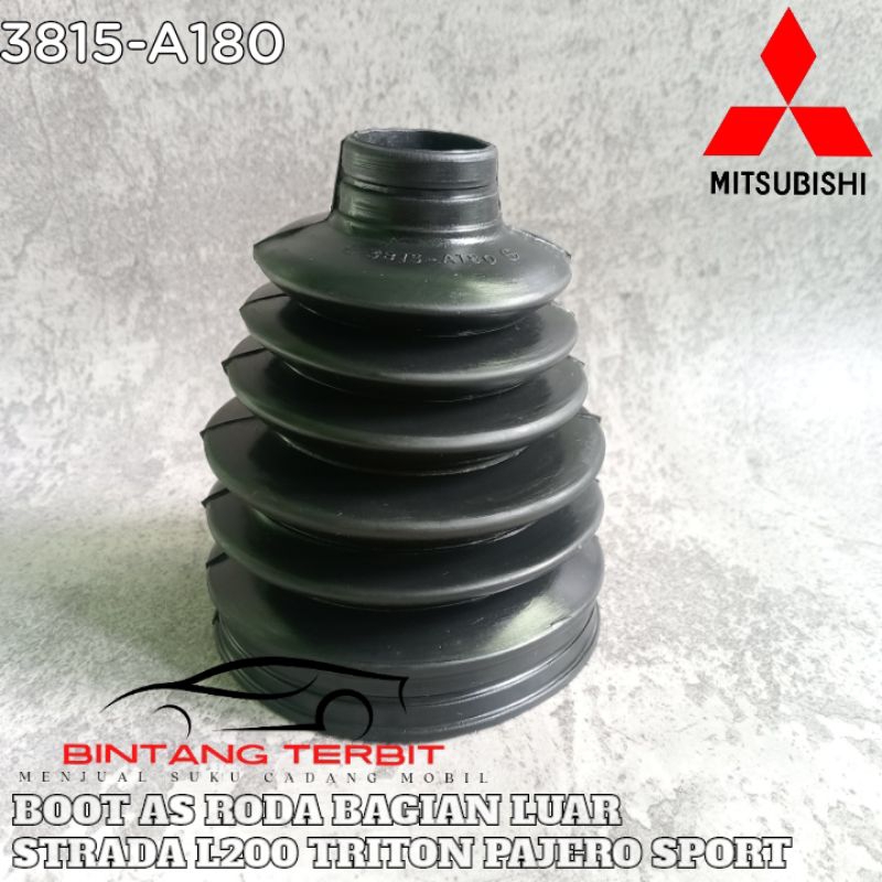 Jual BOOT CV JOINT OUT - BOOT AS RODA BAGIAN LUAR STRADA L200 TRITON PAJERO SPORT | Shopee Indonesia