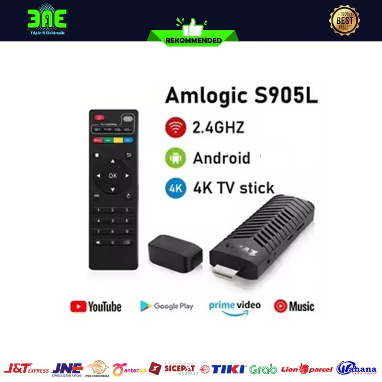 Jual Q6 New Android TV Stick Smart TV HDMI Dongle Digital Android 4K ...
