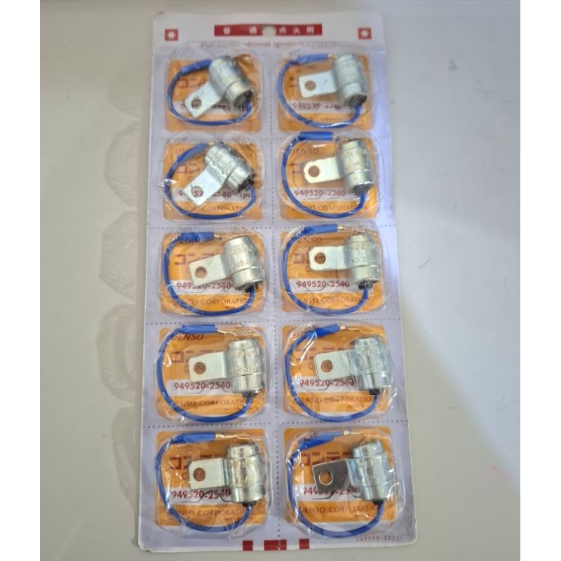 Jual CONDENSOR KONDENSOR DENSO UNIVERSAL KIJANG 3K 4K 5K 7K CARRY L300 10PCS | Shopee Indonesia