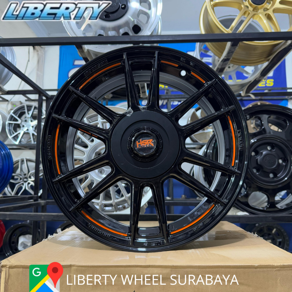 Jual Ready Stock Velg HSR R15 Model Terbaru HSR KENCANA Ring 15 Bisa Buat Brio,Avanza,Jazz,Xenia ...