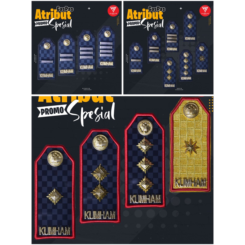 Jual PANGKAT PDU KEMENKUM HUKUM TERBARU 2A 2B 2C 2D 3A 3B 3C 3D 4A 4B 4C LIS MERAH | Shopee ...