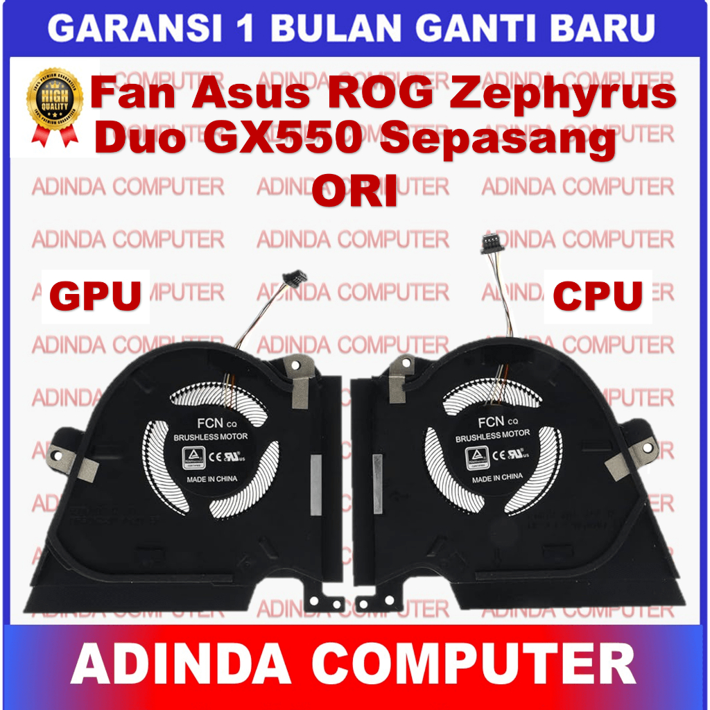 Jual Kipas Fan Asus ROG Zephyrus Duo 15 GX550 GX550LXS GX550LWS FN86 ...