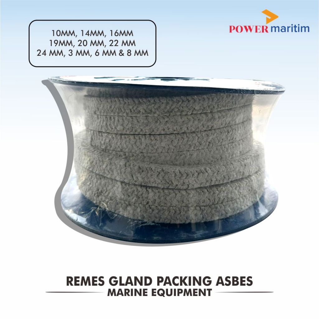 Jual Remes Packing Gland Packing Asbestos Teflon Per Roll Berbagai ...