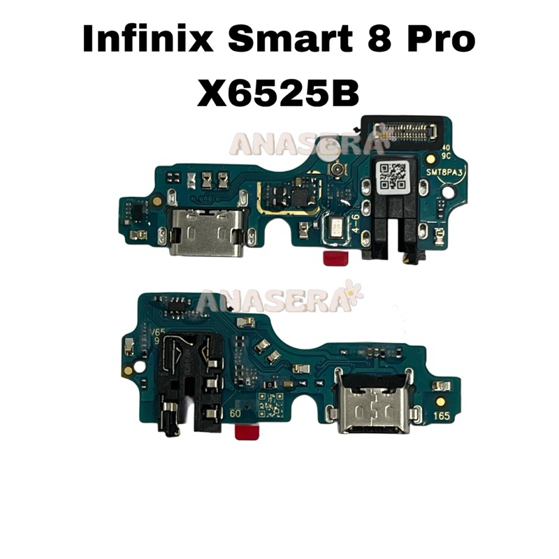 Jual Papan Cas ori / Pcb Cas Conector Cas Infinix Smart 8 Pro X6525B + ic | Shopee Indonesia