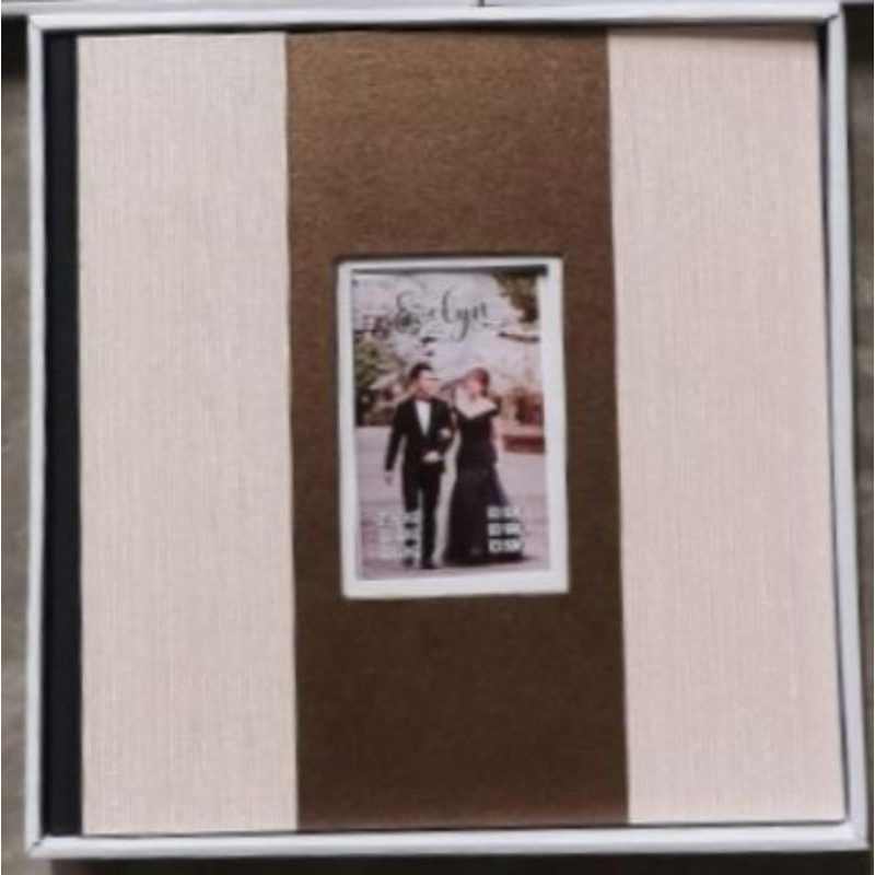 Jual Album Wedding Tempel Magnetic 10 Sheet Hard Cover Lubang Depan ...