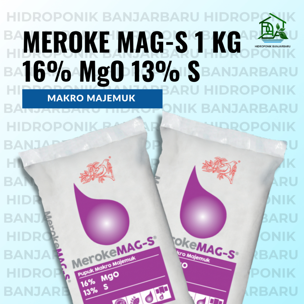 Jual PUPUK MAKRO MEROKE MAGS MAGNESIUM SULFAT 1 KG | Shopee Indonesia