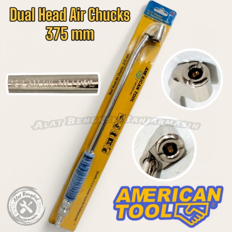 Jual AIR CHUCK U/TRUCK "AMERICAN TOOL" 375MM ||DUAL HEAD AIR CHUCKS ...