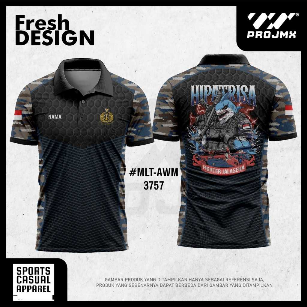 Jual PROJMX - KAOS JERSEY MILITER HIPATRISA ( BISA CUSTOM ) | Shopee ...