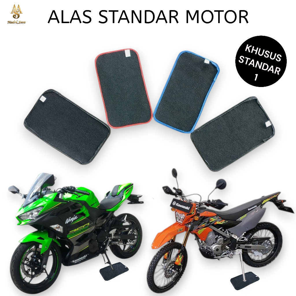 Jual Alas Standar Samping Motor, Jagrak Karpet Motor Polos | Shopee ...
