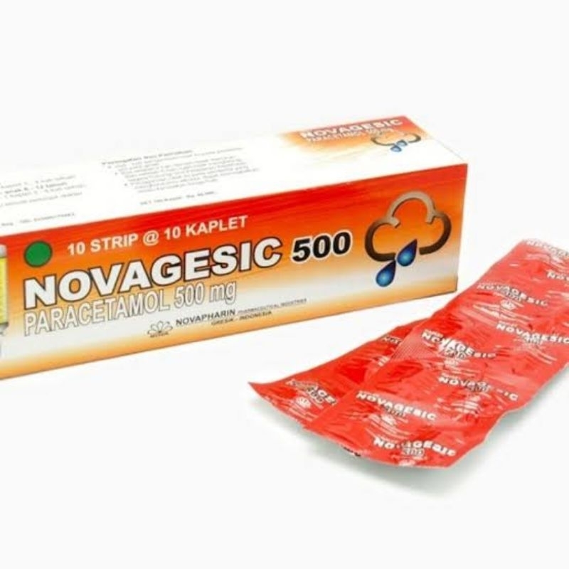 Jual NOVAGESIC PARACETAMOL HARGA PERBOX ED 2026 2027 | Shopee Indonesia