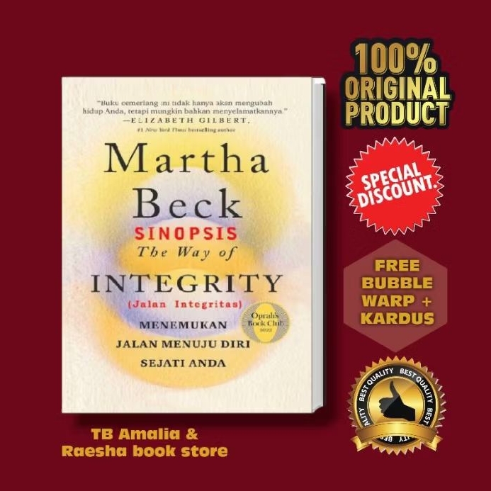 Jual Buku The Way of Integrity - Martha Beck - Sinopsis | Shopee Indonesia
