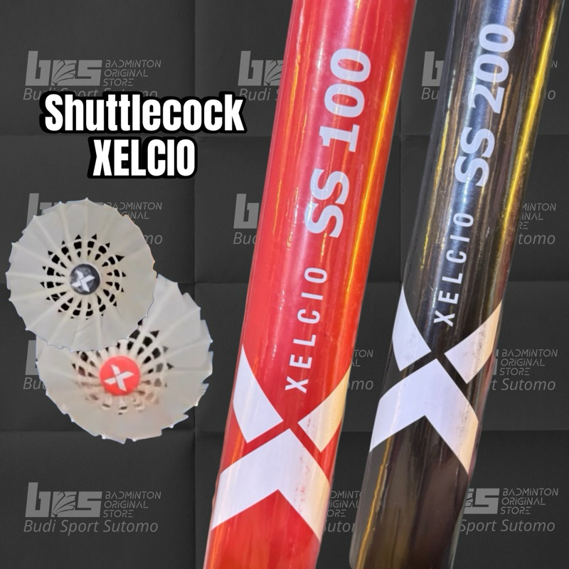Jual SHUTTLECOCK XELCIO SS 100 SS 200 ORIGINAL AWET | Shopee Indonesia
