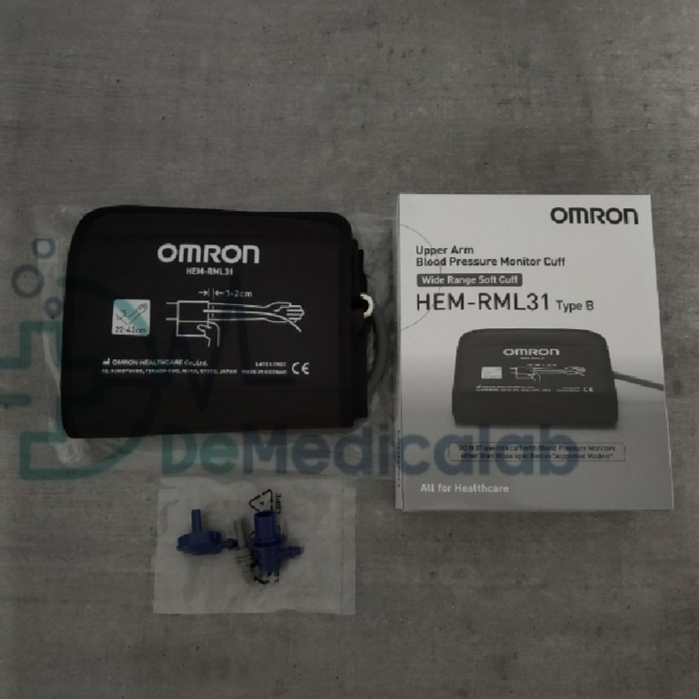 Jual Manset Tensi Omron Jumbo XL Large Cuff HEM-RML31 Type B Rekat SD ...