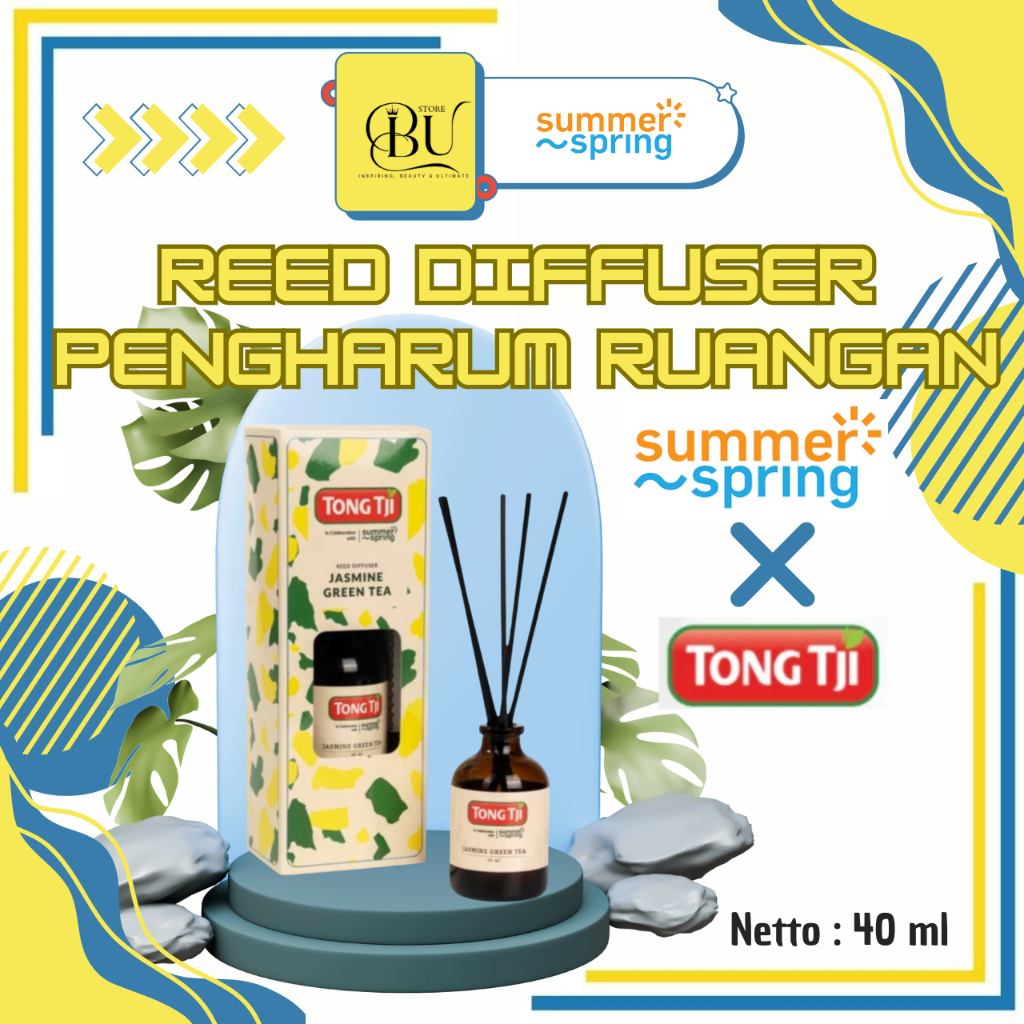 Jual SUMMERSPRING Special TONG TJI Reed Diffuser Pengharum Ruangan ...