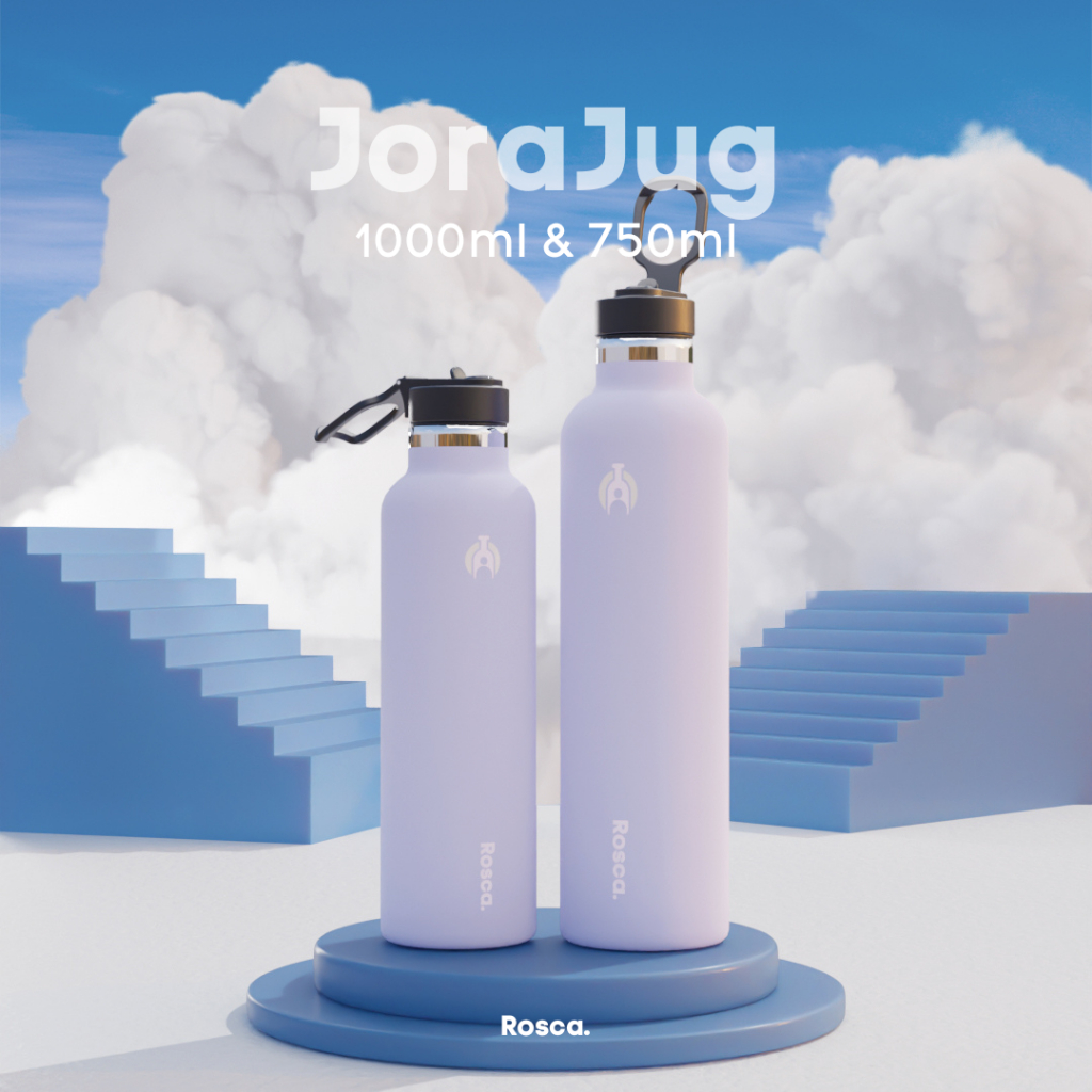 Jual Rosca JoraJug 1000ml 750ml Tumbler Stainless 1 Liter Botol Minum ...