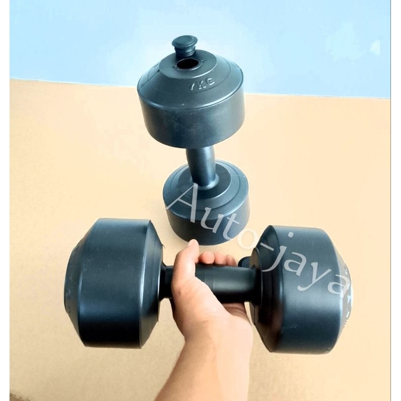 Jual barbel Dumbell 7 kg kosongan ( 1 biji ) | Shopee Indonesia