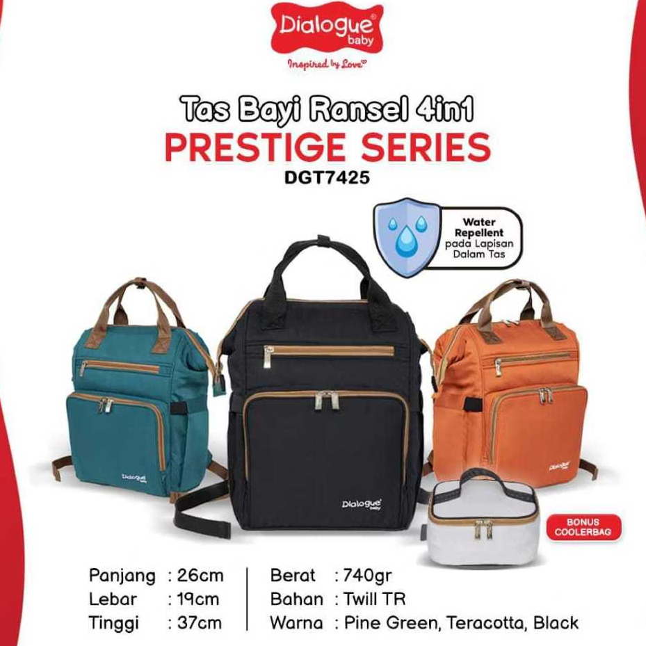 Jual Dialogue Baby Tas Ransel Free Cooler Bag Classy Series_biel_baby ...