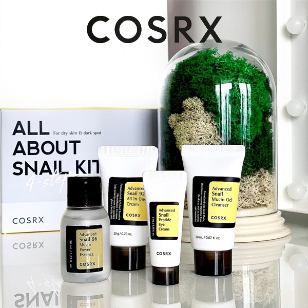 Jual COSRX All About Snail Kit / Dark Spot Advanced Snail 96 Essence ...
