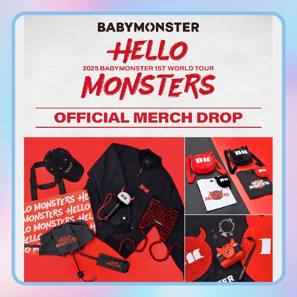 Jual BABYMONSTER 'HELLO MONSTER' TOUR OFFICIAL MERCH [PRE ORDER - DP ...