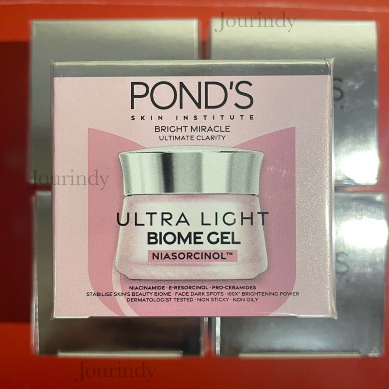 Jual PONDS BRIGHT MIRACLE ULTRA LIGHT BIOME GEL - BRIGHTENING ...