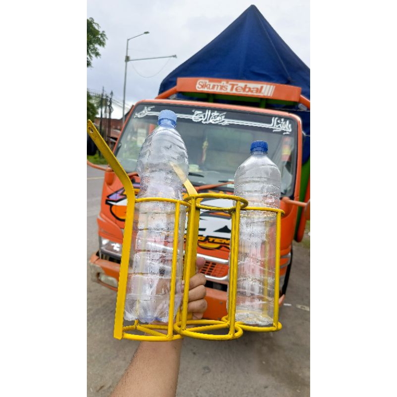 Jual Cup Holder TRUK Canter / Tempat Naruh Botol Air Mineral 1.5 Liter ...